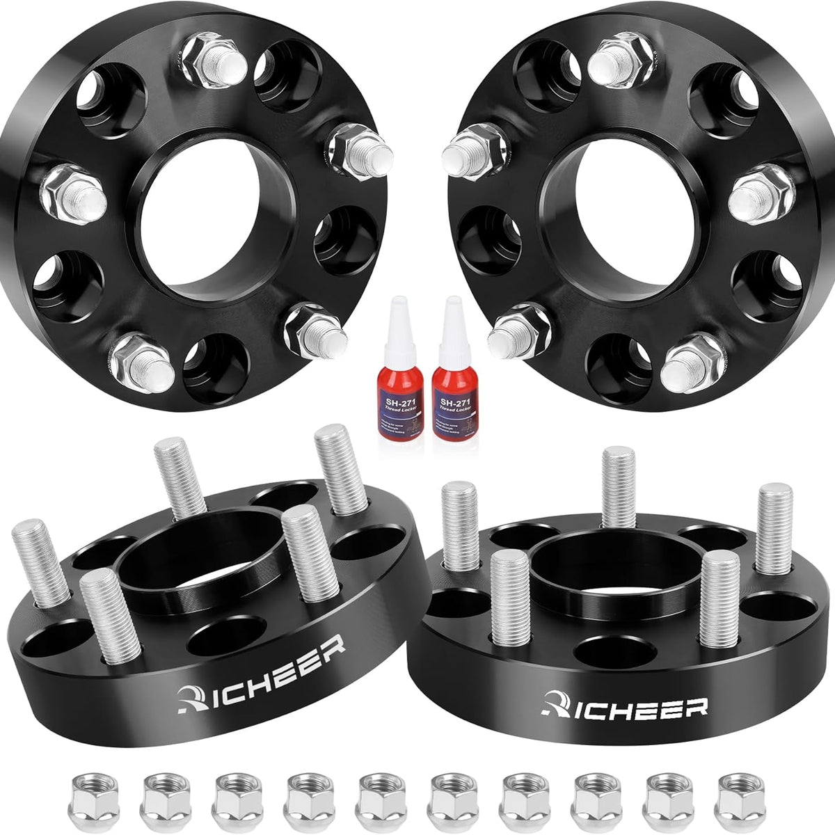Richeer 5x120mm Wheel Spacers for Off-Road Vehicles