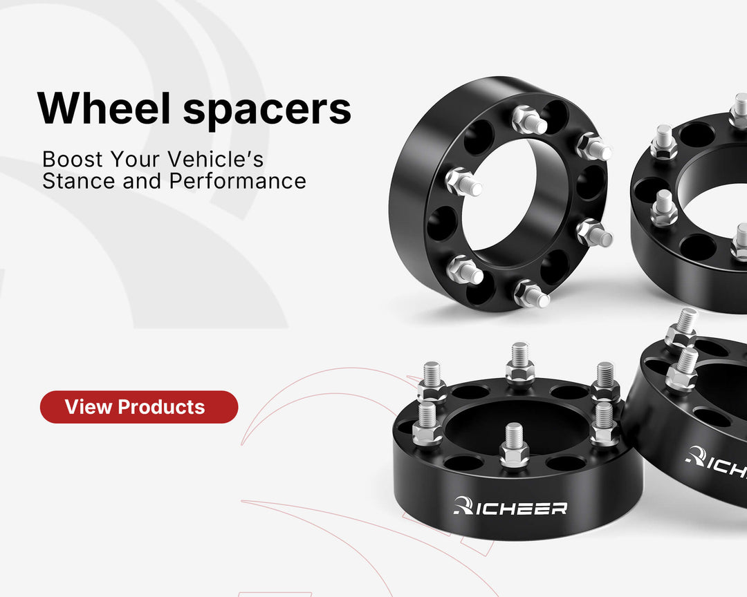 Richeer | Reliable Wheel Spacers, Leveling Kits, Lug Nuts and More