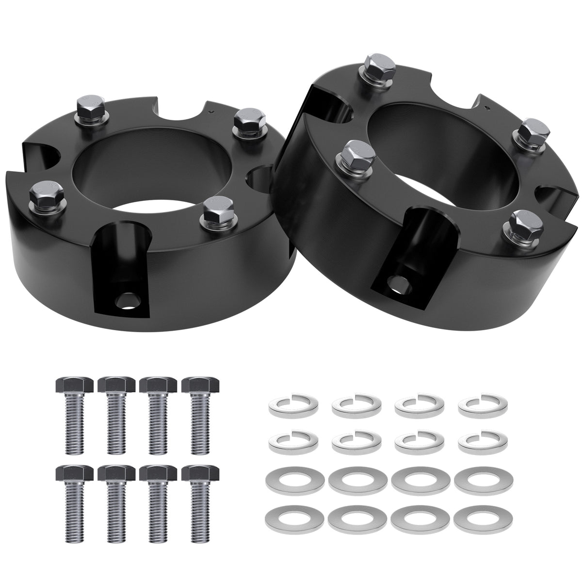 Richeer 3" Front 2" Rear Leveling Kit for Toyota(Tacoma) Block Kit Ext