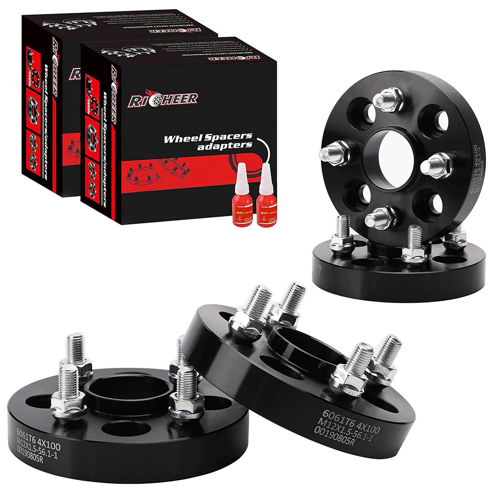 Richeer 4x100mm Wheel Spacers for Off-Road Vehicles (Honda, Mini Coope