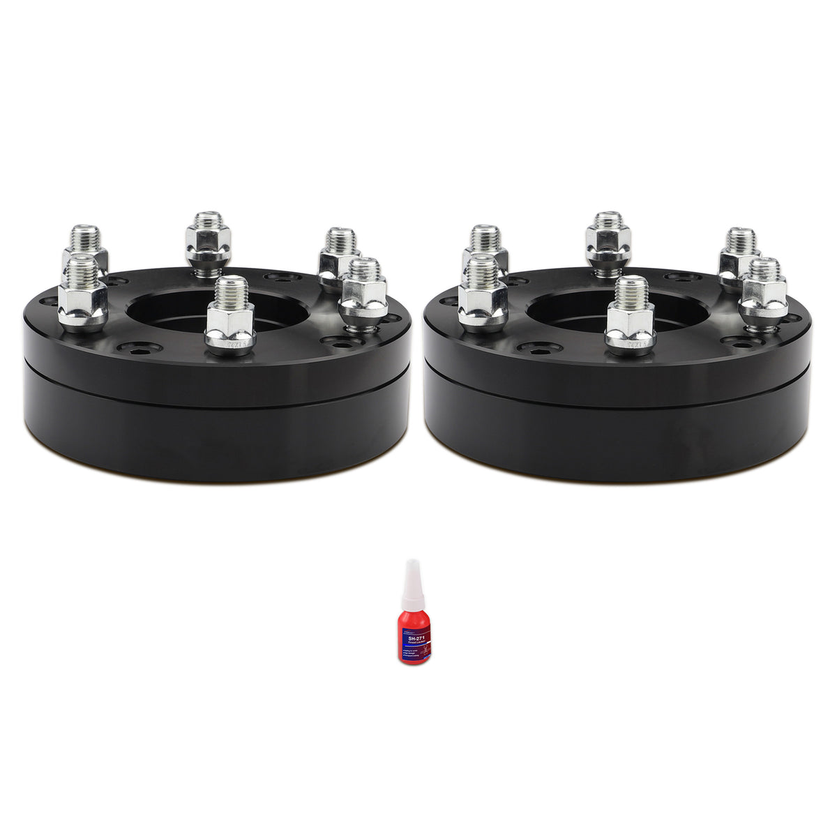 Richeer 5x5" to 6x5.5" Wheel Adapters for GM & Jeep 5 To 6 Lug Convers