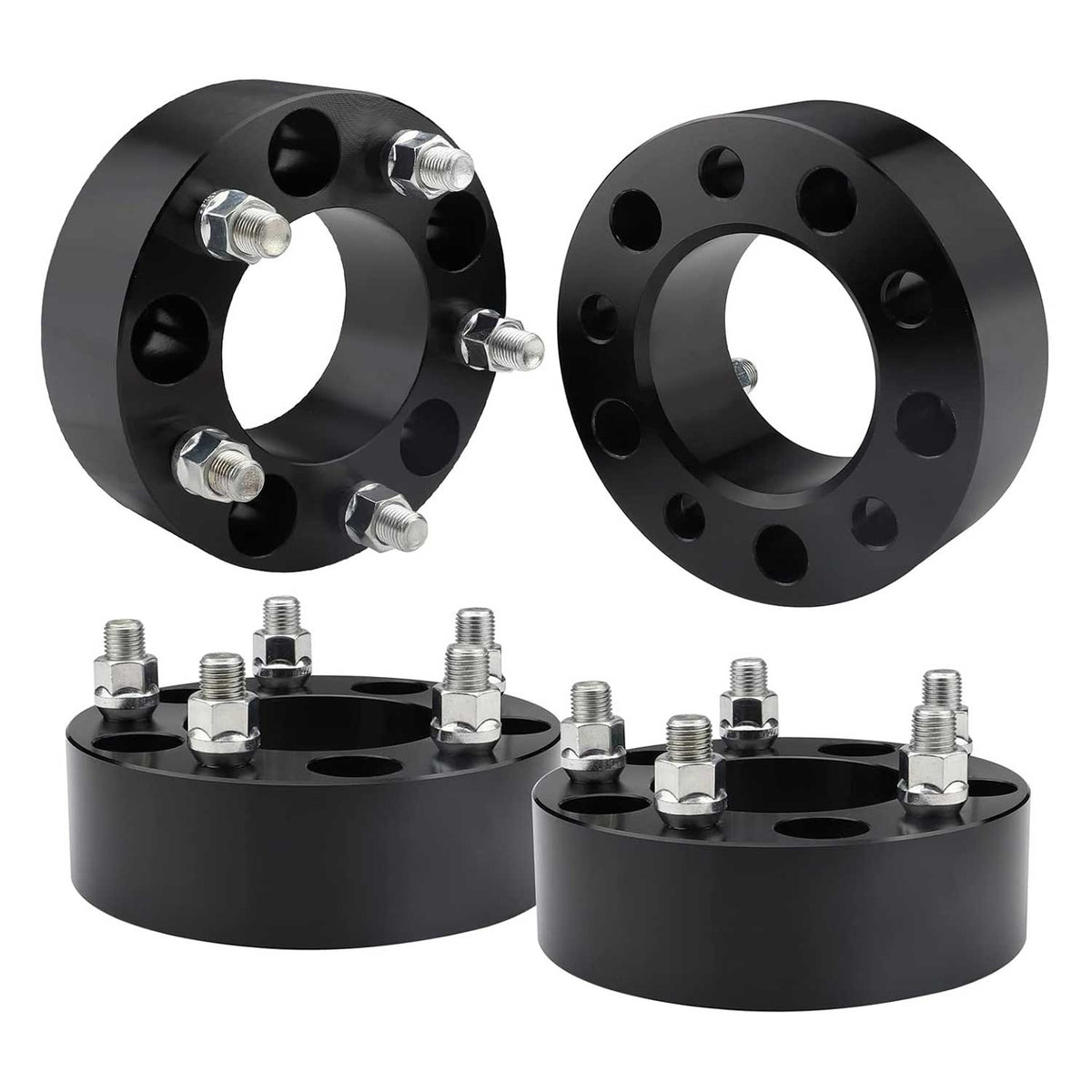 Richeer 5x5 Wheel spacers 2 inch with 14x1.5 Studs for Wrangler Grand ...