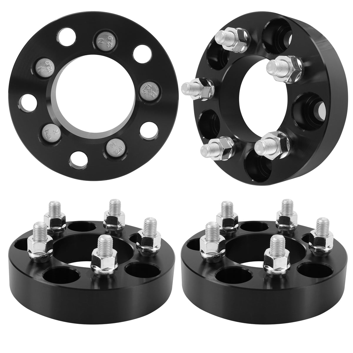 Richeer 5x4.5" to 5x100mm Wheel Adapters for Off-Road Vehicles (Toyota